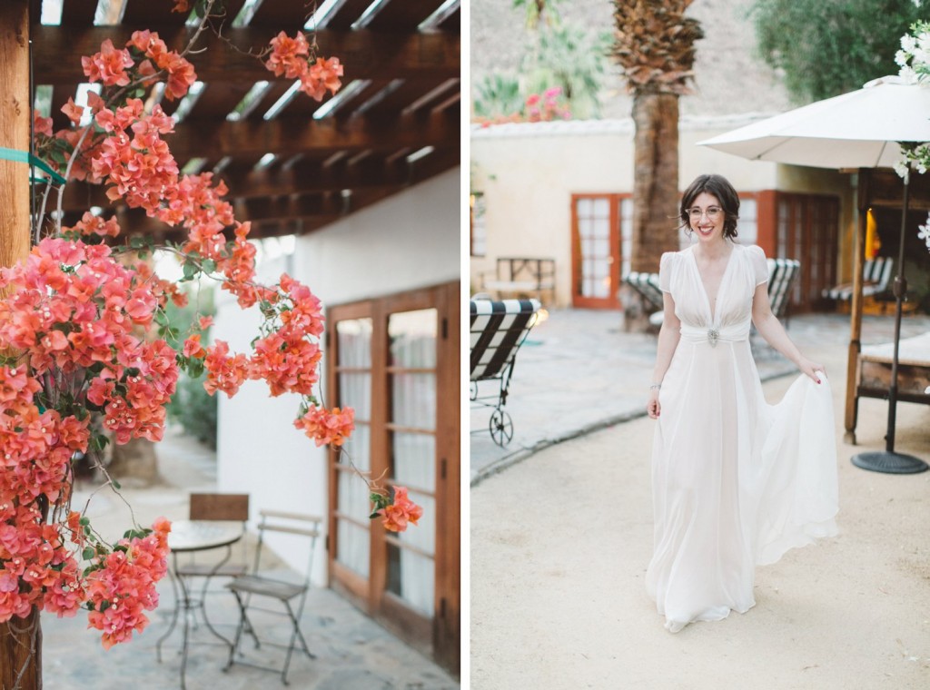 Korakia Pensione wedding in Palm Springs