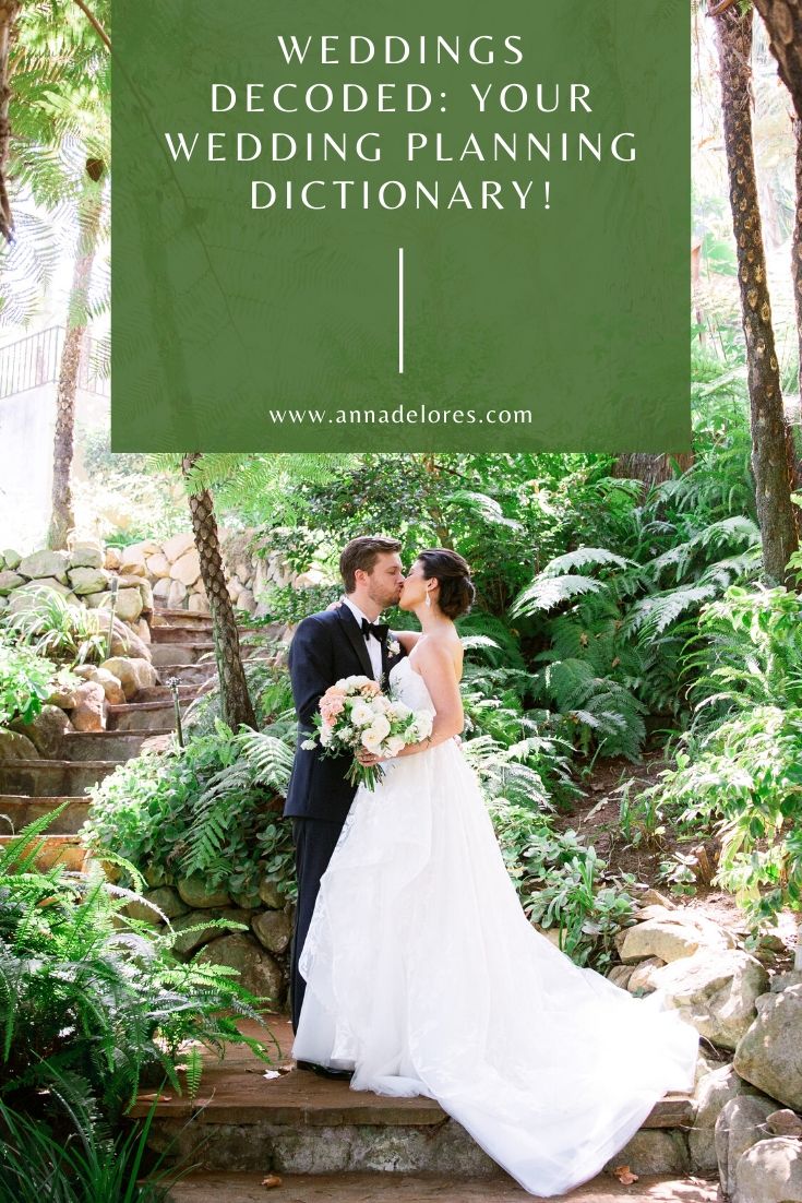 Your wedding planning dictionary