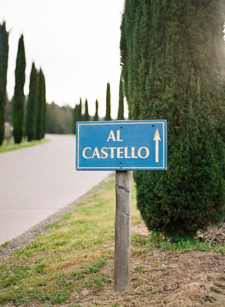 Castello di Amorosa engagement photos