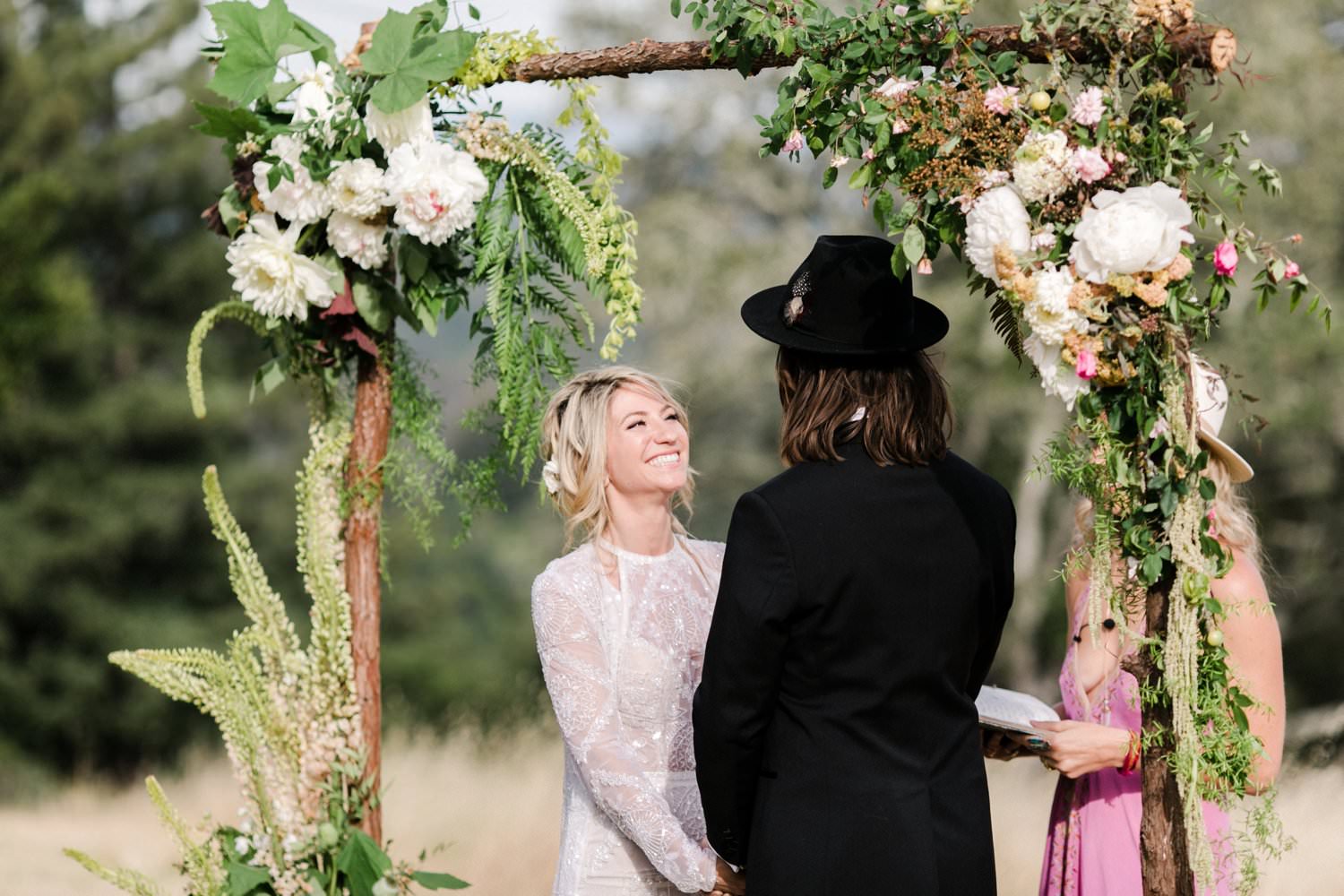 Santa Cruz farm wedding
