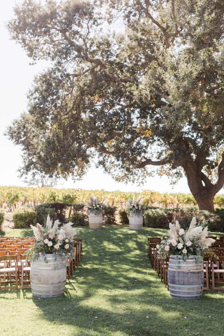 Gainey Vineyard wedding