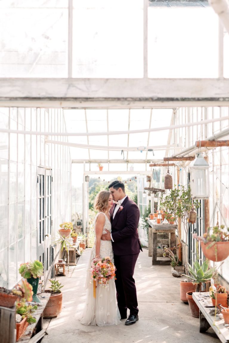 Dos Pueblos Orchid Farm Greenhouse Wedding